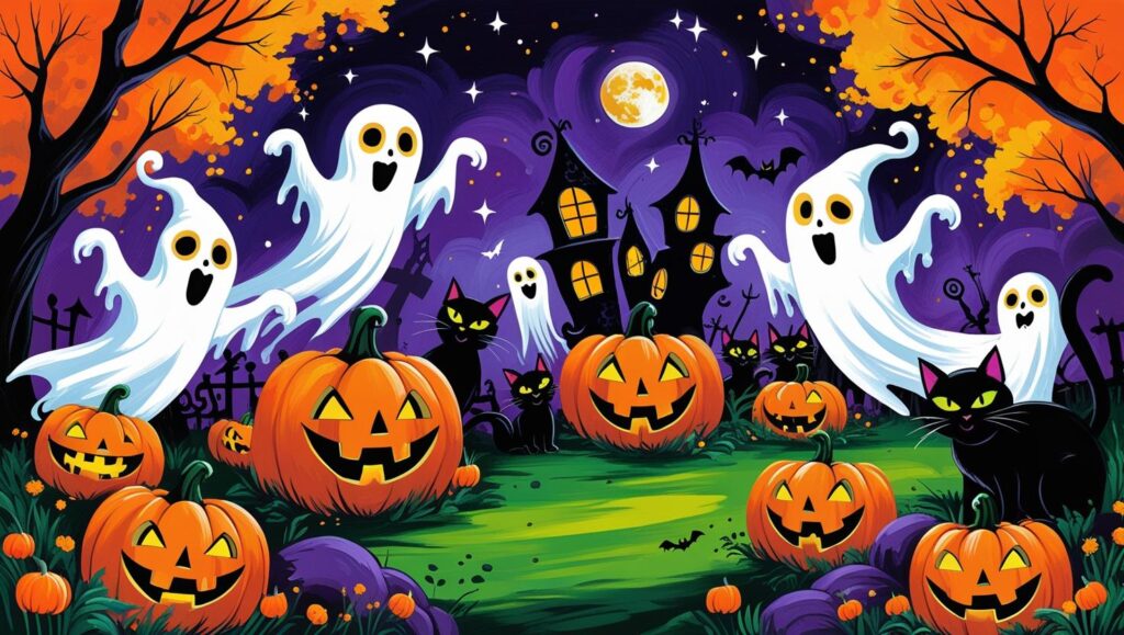 28 Spooky & Fun Halloween Acrylic Painting Ideas - Spacedecorist